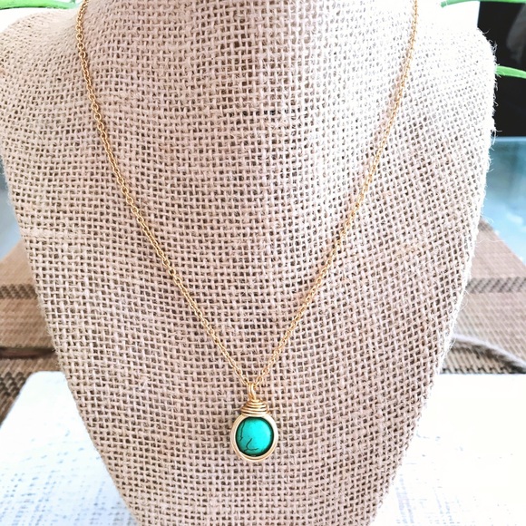 Mya Jewelry | Jewelry | Boho Turquoise Necklace | Poshmark